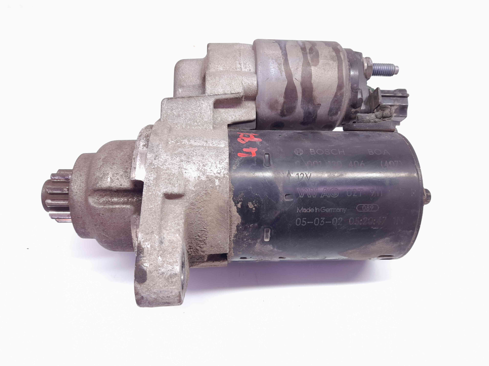 Electromotor 10 Dinti, 02T911023R, Skoda Rapid, 1.2b, CGPC ...