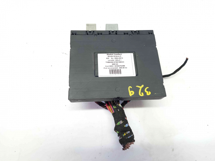Unitate Modul Calculator Control Confort Comfort Skoda Superb (3T) 2 ...